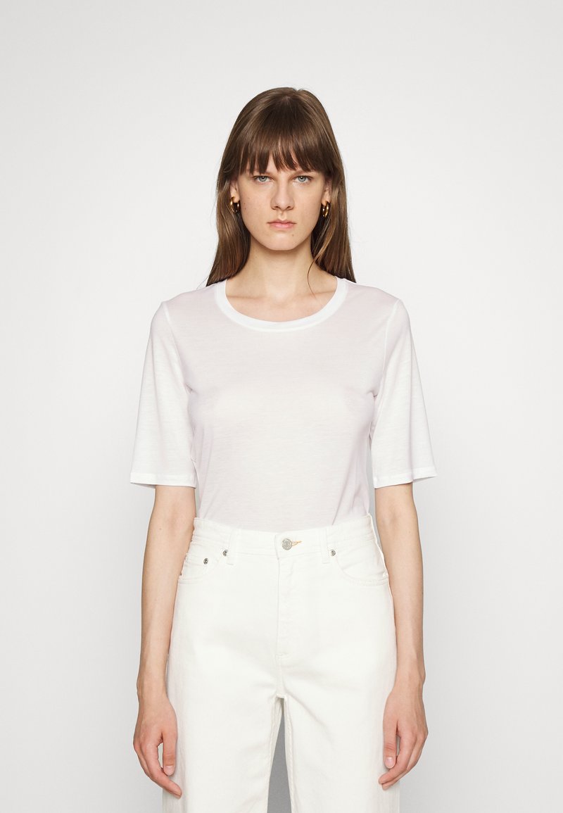 Filippa K ELENA - T-shirts - white/hvit - Zalando.no