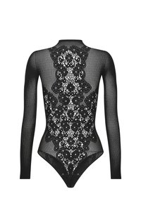 Wolford FLOWER LACE STRING - Body - black/schwarz - Zalando
