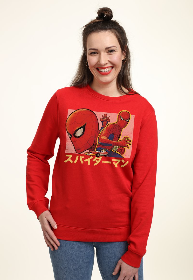 Henry Tiger SPIDER-MAN CLASSIC SPIDEY JAPAN - Sweater - red/rood ...