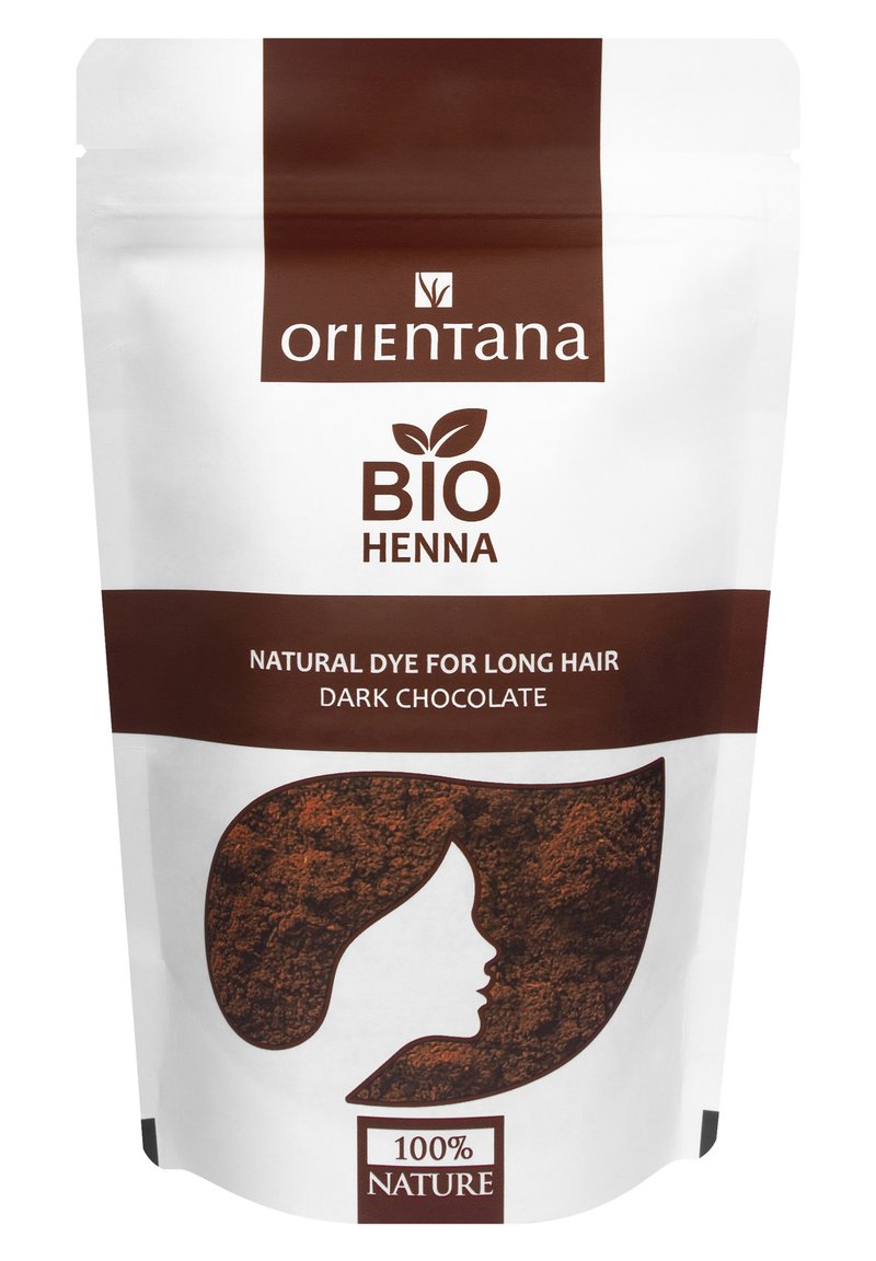 ORIENTANA DARK BROWN BIO HENNA – LONG HAIR, 100 G - Koloryzacja włosów ...