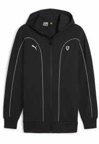 Puma SCUDERIA FERRARI - Sweater met rits - black/zwart - Zalando.nl