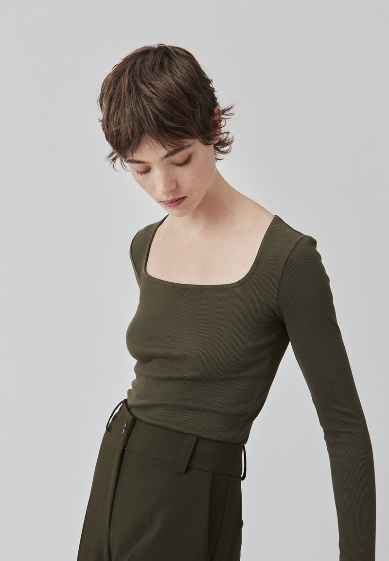Modström TOXIEMD - Longsleeve - deep pine/donkergroen - Zalando.nl