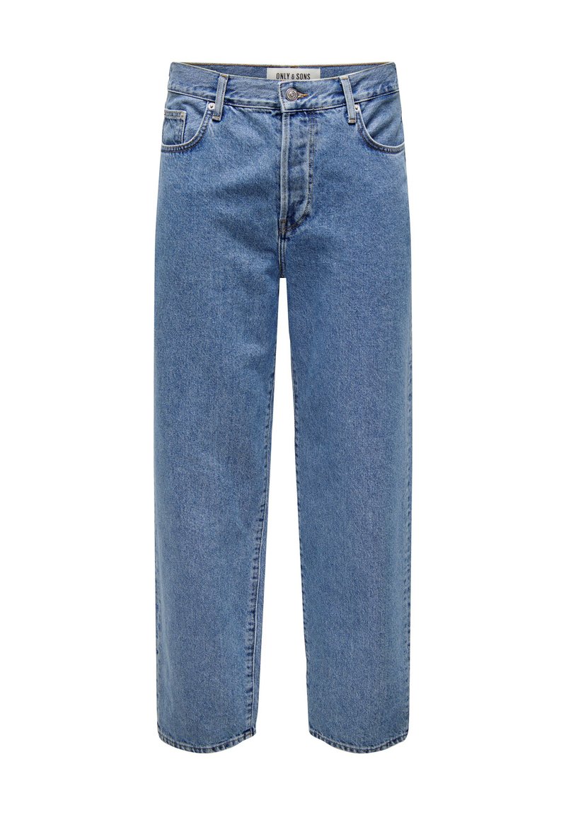Only & Sons ONSFIVE BAGGY ONE BOX - Jeans baggy - light blue denim ...