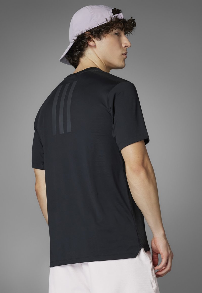 adidas Performance POWER WORKOUT - Sportovní tričko - black carbon ...