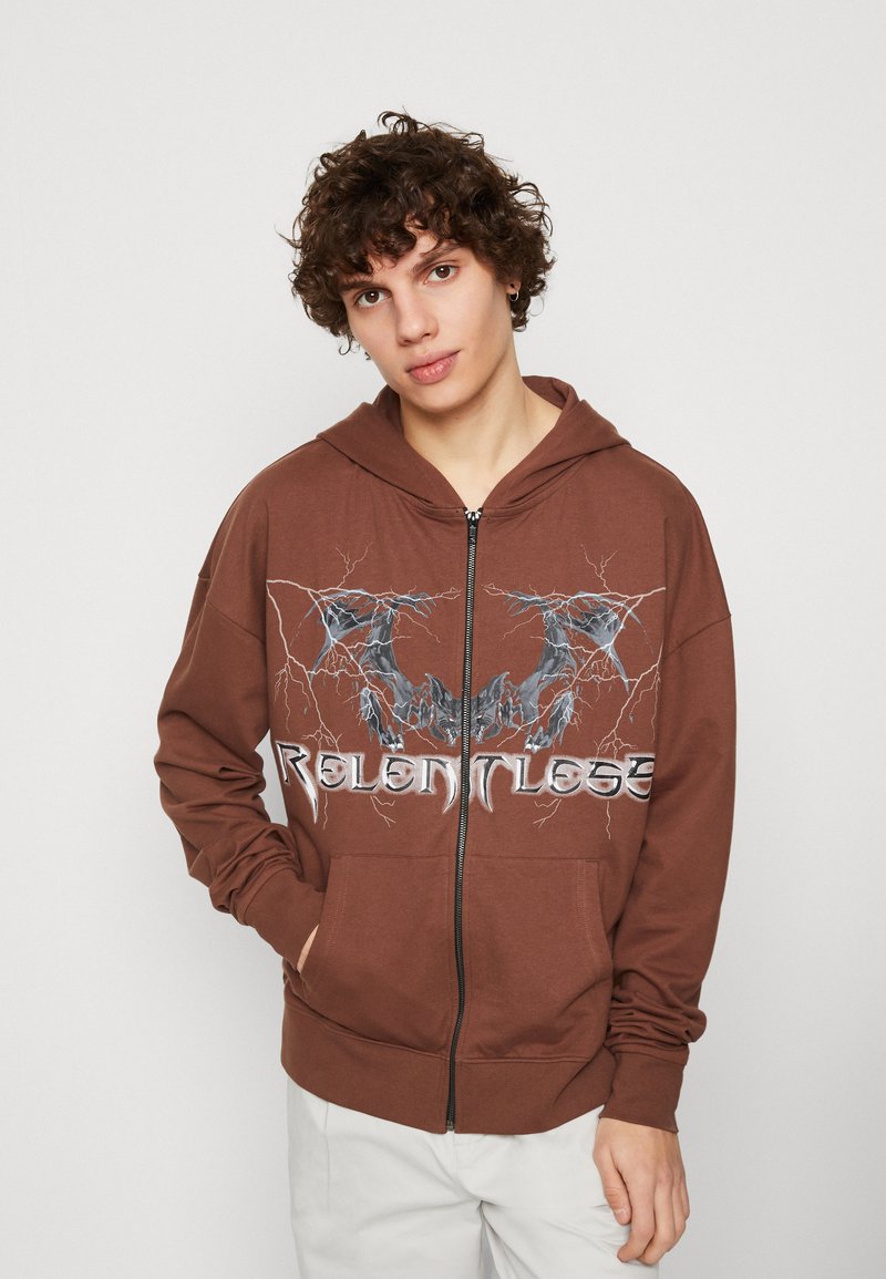 Night Addict Sweatjacke - brown/braun - Zalando.de