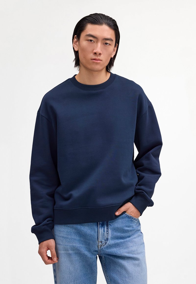 NN.07 DAVID CREW 3014 - Sweater - navy blue/donkerblauw - Zalando.nl