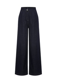 adL WIDE LEG - Jeans relaxed fit - navy blue/mörkblå - Zalando.se