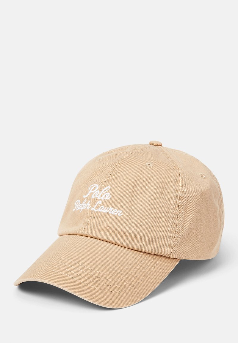 Polo Ralph Lauren EMBROIDERED TWILL BALL CAP UNISEX - Cap - cafe tan ...