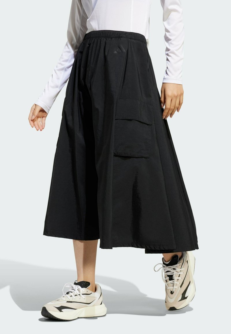 adidas Sportswear CITY ESCAPE - A-lijn rok - black/zwart - Zalando.nl