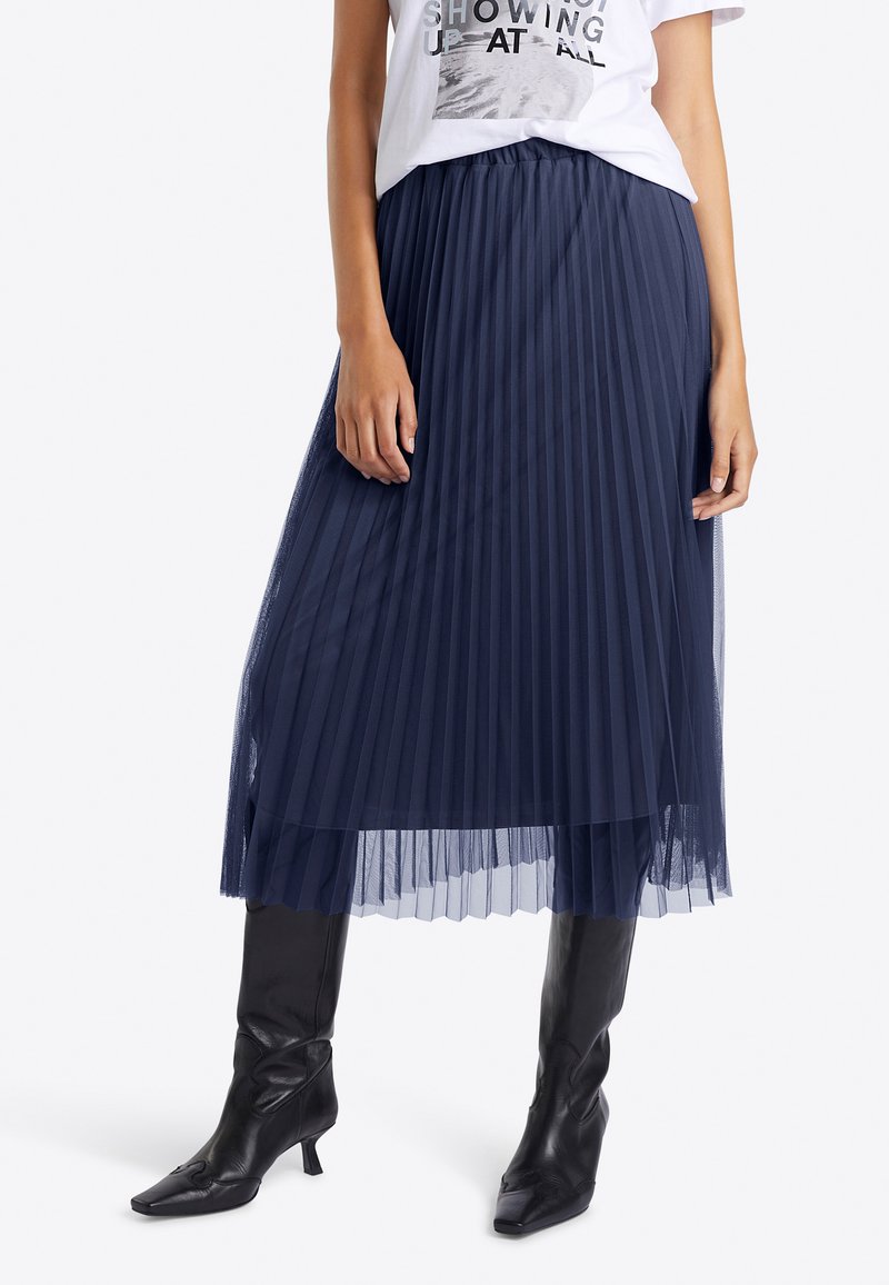 Rich & Royal A-line skirt - midnight blue/dark blue - Zalando.ie