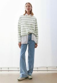 ARMEDANGELS ICONIC Å FRANKAA BOLD - Long sleeved top - undyed-foam ...