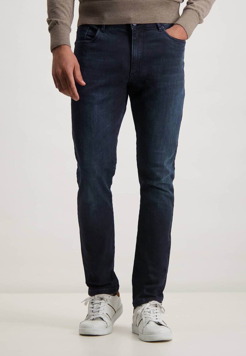 State of Art MODERN FIT STRETCH - Jeans Slim Fit - dark blue plain ...