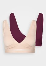 DIM OH MY WIRELESS BRA 2 PACK - Triangel-BH - purple/skin/lilla ...