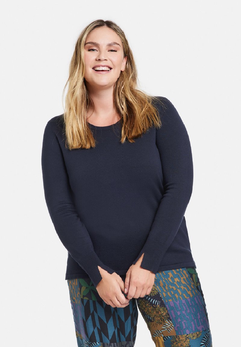 Samoon Jumper - navy/dark blue - Zalando.ie