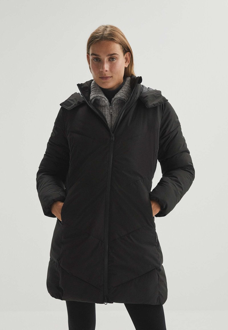 OYSHO PRIMALOFTÂ® WATERBLOCK - Winter coat - black - Zalando.ie