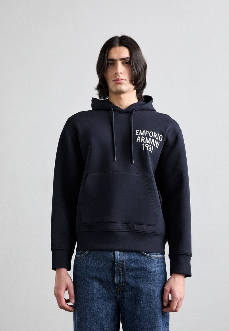 Emporio Armani Sweatshirt - chain navy/dark blue - Zalando.ie
