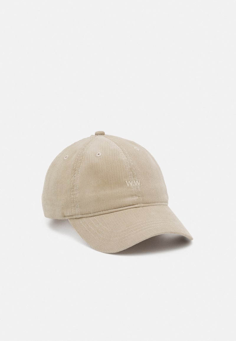 Wood Wood Low Profile Unisex Caps Warm Beigebeige Zalandodk