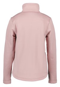 Didriksons LEAH WNS FULL - Sweater met rits - pink/donkerroze - Zalando.be