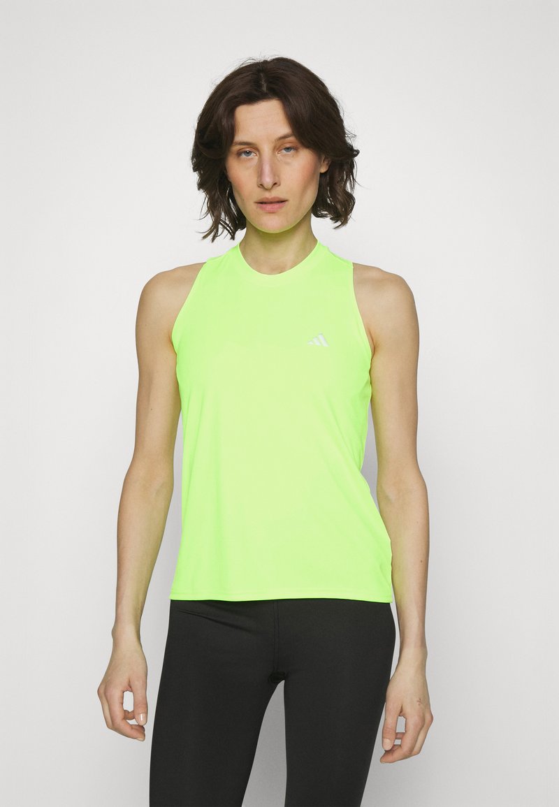 adidas Performance RUN IT TANK - Top - lucid lemon/neongelb - Zalando.at
