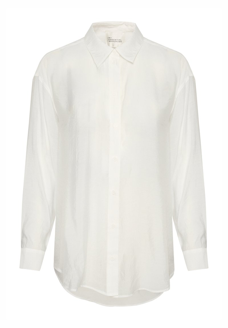 My Essential Wardrobe MWLILO - Hemdbluse - snow white/weiß - Zalando