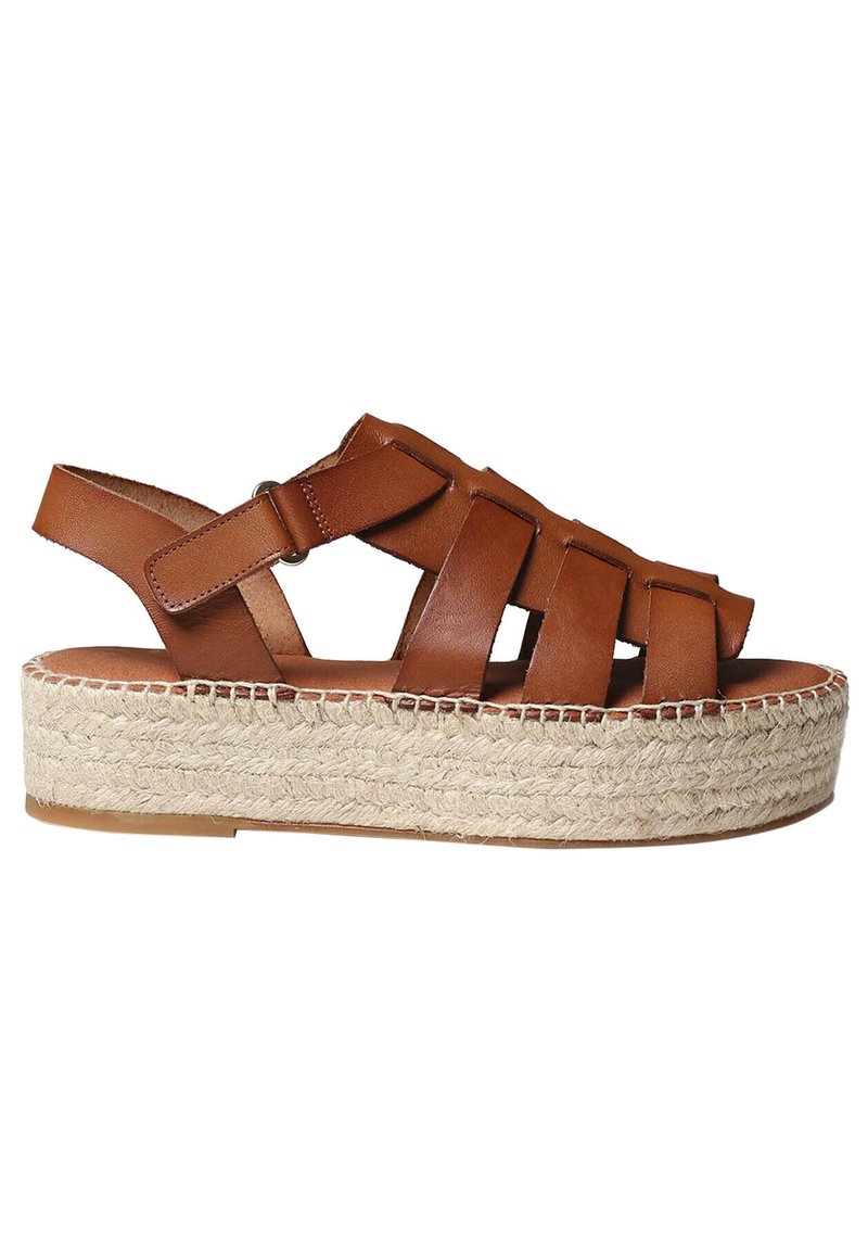 Toni Pons ANGLES - Plateausandalette - tan - Zalando.de