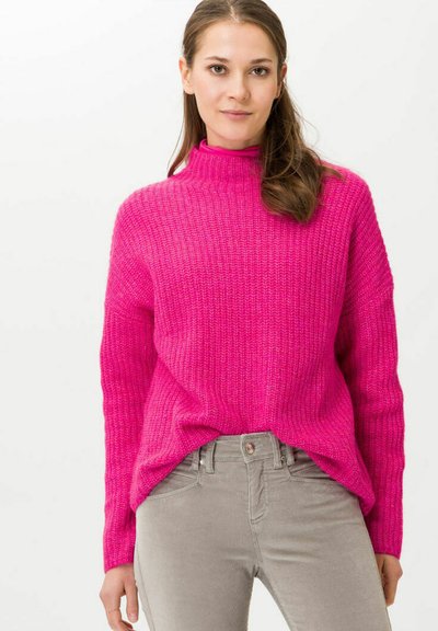 Opus PISOL - Strickpullover - cotton candy/rosa - Zalando.ch