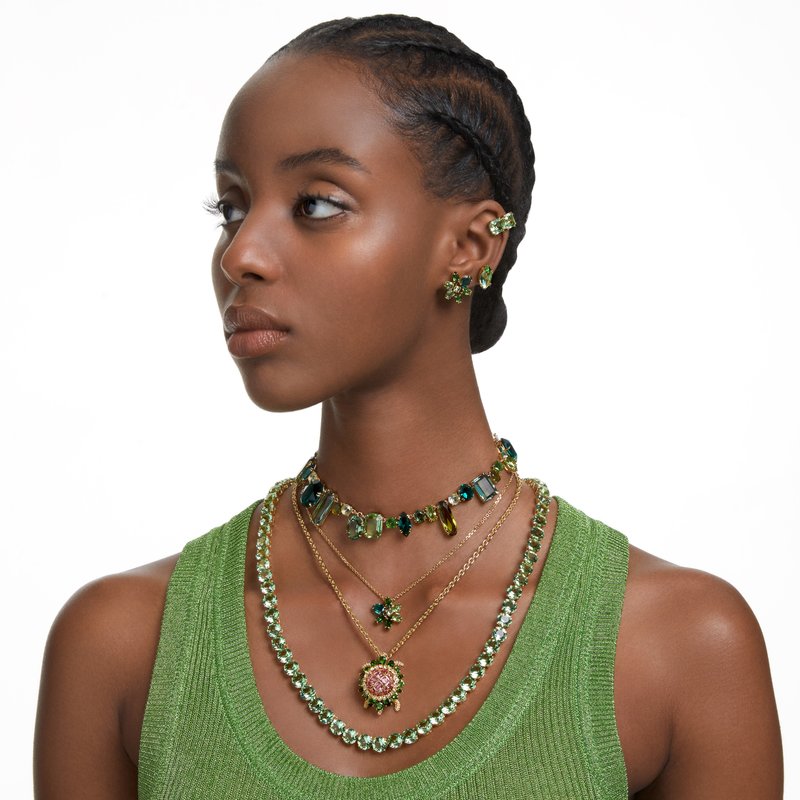 Swarovski Ciondolo - green/dorato - Zalando.it