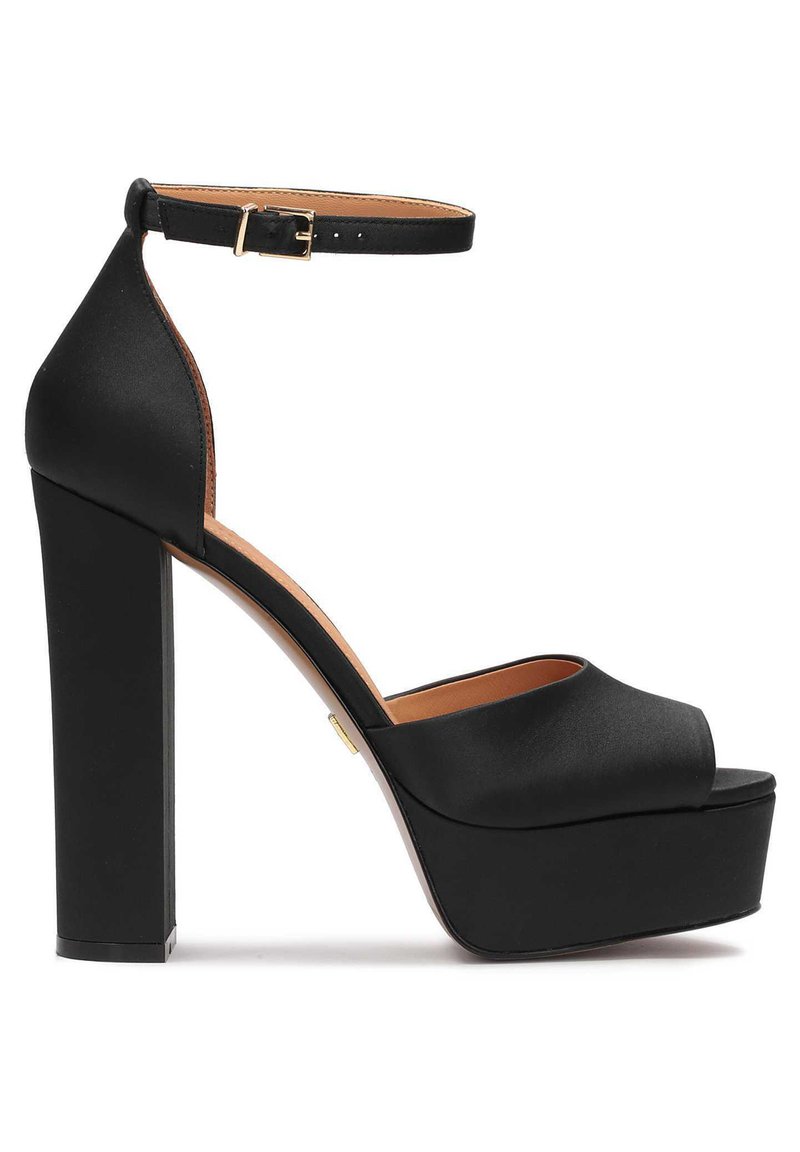Kazar EVITA - Sandale cu toc - black/negru - Zalando.ro