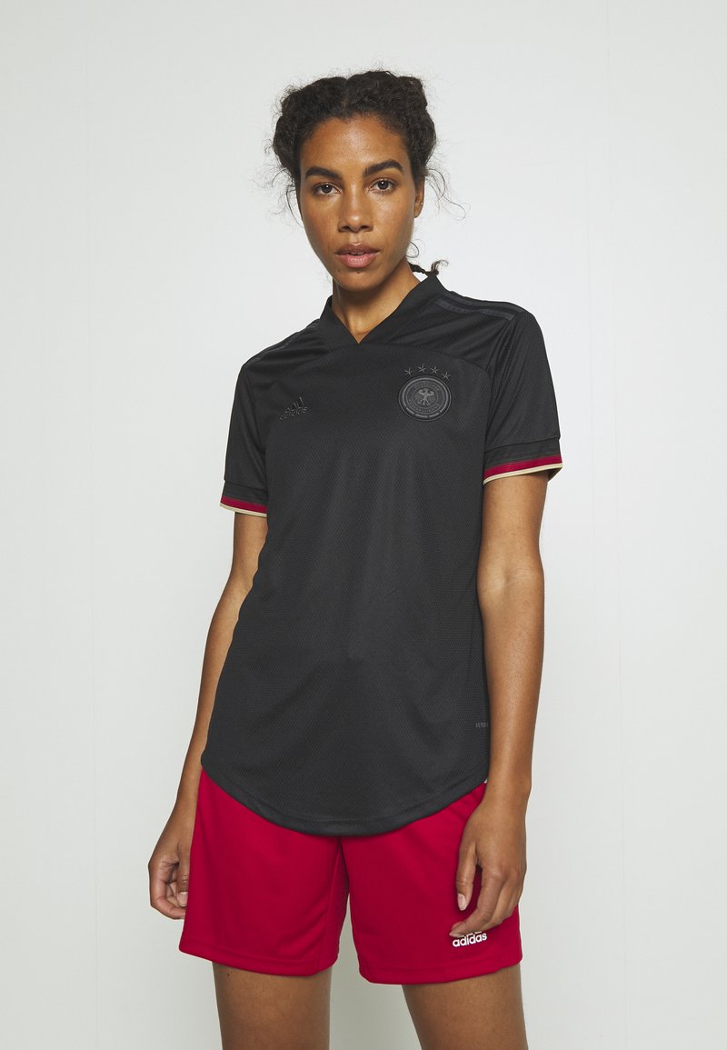 adidas Performance DFB DEUTSCHLAND A JSY W - Klub merchandise - black ...