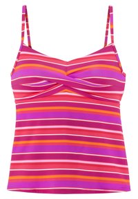 s.Oliver BÜGEL - Bikini-Top - pink bedruckt/pink - Zalando