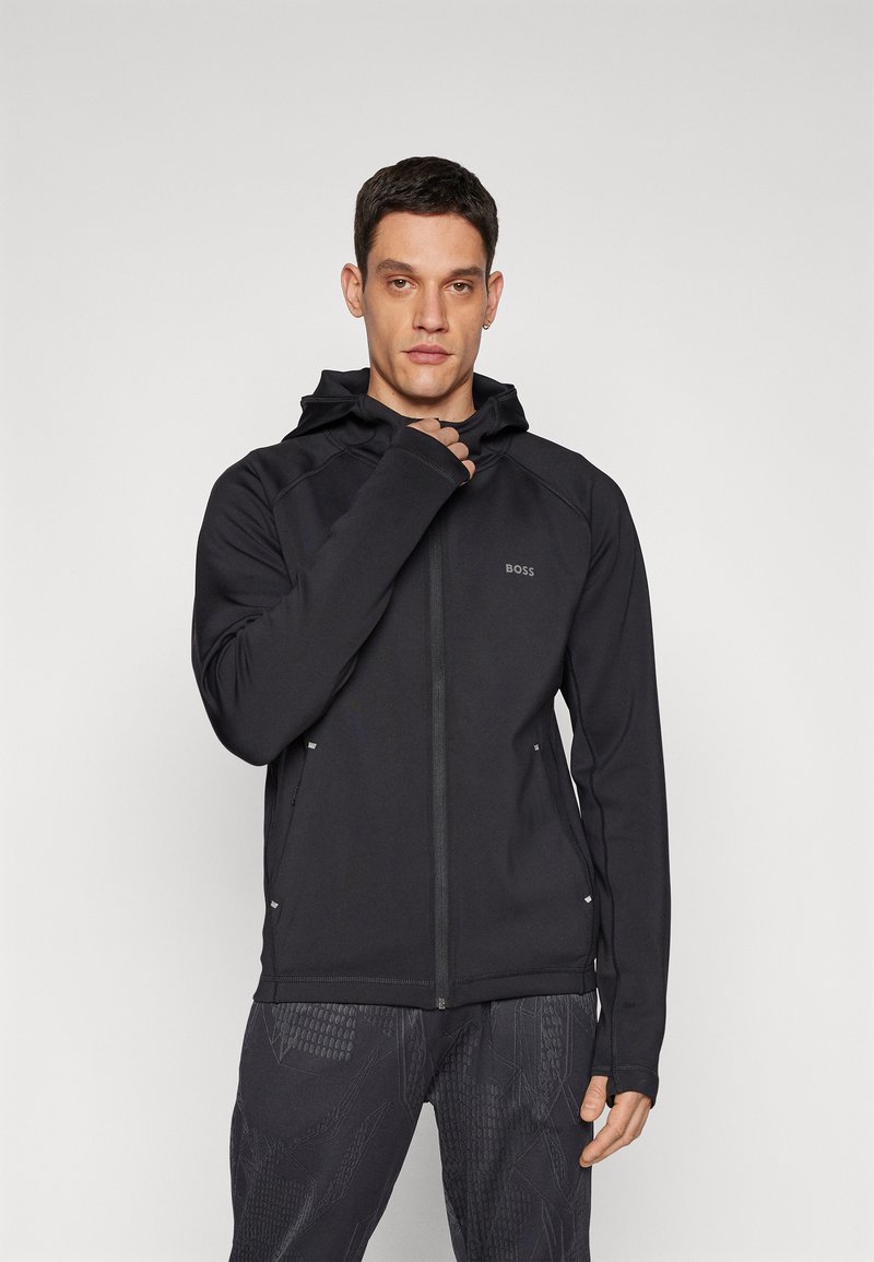 BOSS SICON ACTIVE - Training jacket - black - Zalando