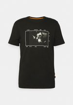 BOSS TEGLOW - Print T-shirt - black - Zalando.de