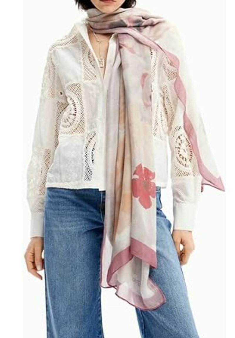 Desigual Sjal / Tørklæder - tutti fruti/lys pink - Zalando.dk