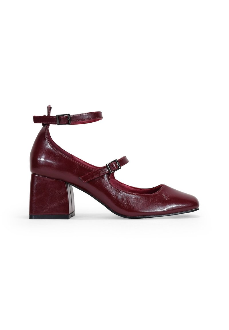 Bosanova CON DOBLE TIRA - Pumps - burdeos/bordeaux - Zalando