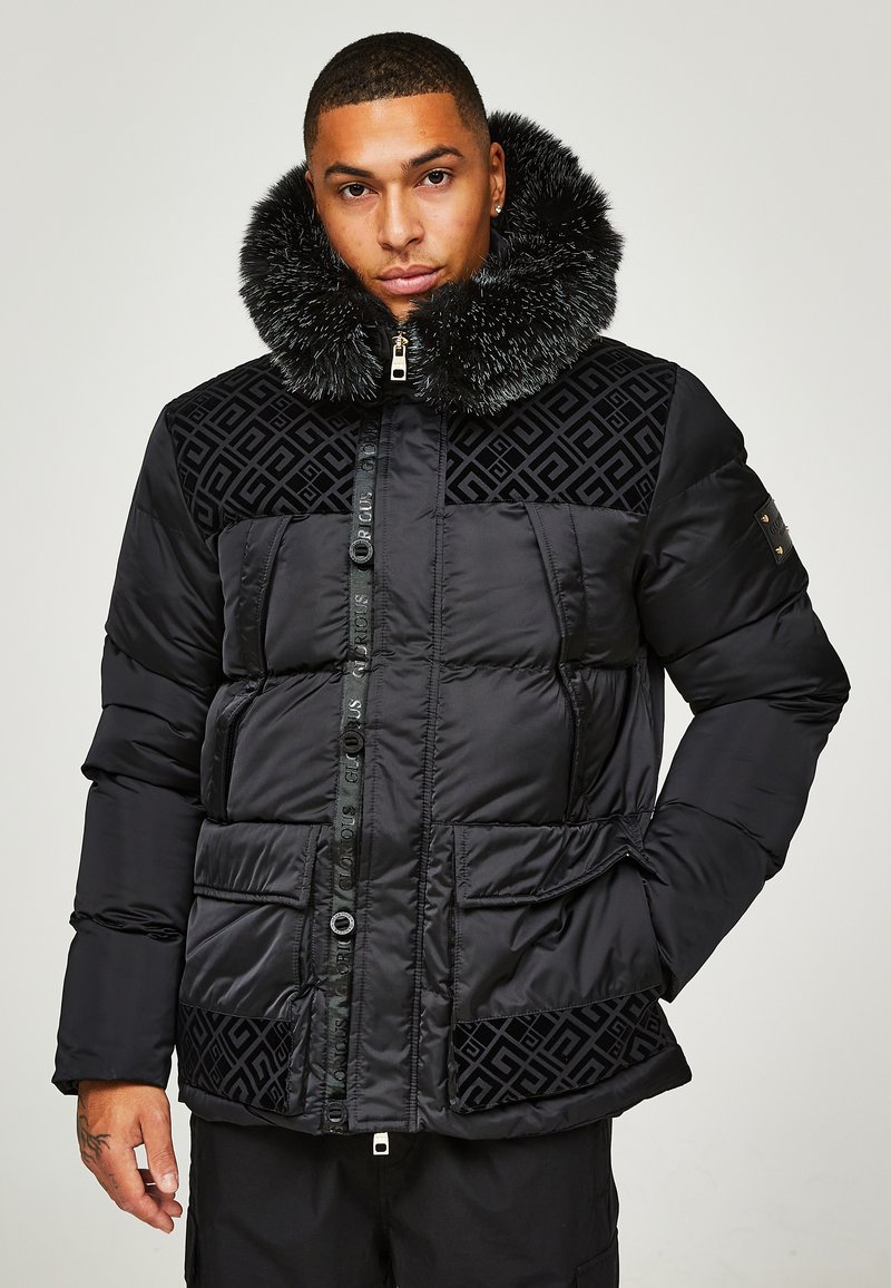 Glorious Gangsta VALLOR SHORT PUFFER JACKET - Giacca invernale - jet ...