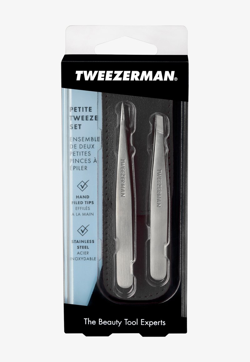 TWEEZERMAN PETITE TWEEZE SET WITH BLACK CASE - Gesichtspflegeset ...