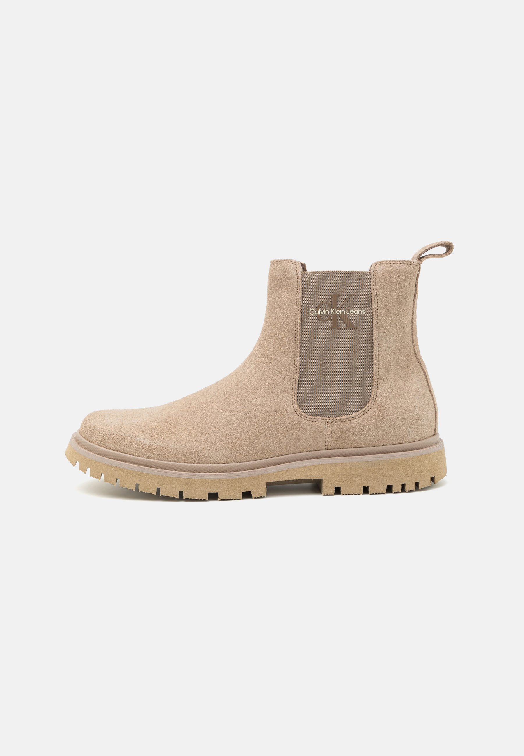 Calvin Klein Jeans EVA BOOT MID CHELSEA ICONIC Classic ankle boots triple savannah tan taupe Zalando