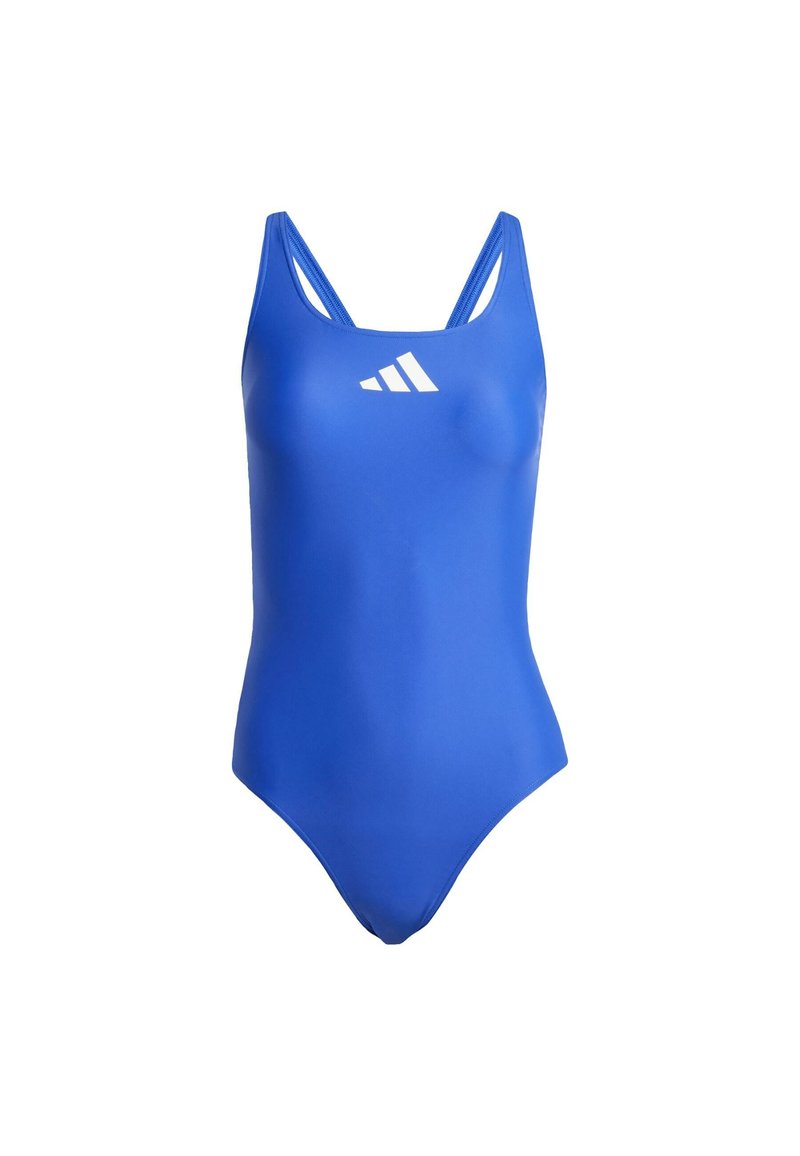 adidas Performance 3 BAR - Costume da bagno - semi lucid blue white/blu ...