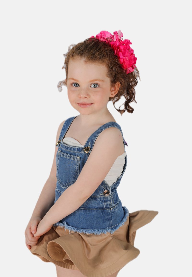 Fun&Fun Denim dress - multicolor/blue - Zalando