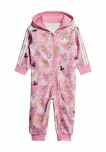 adidas Originals GRAPHIC HOODED - Tuta jumpsuit - bliss pink multicolor ...