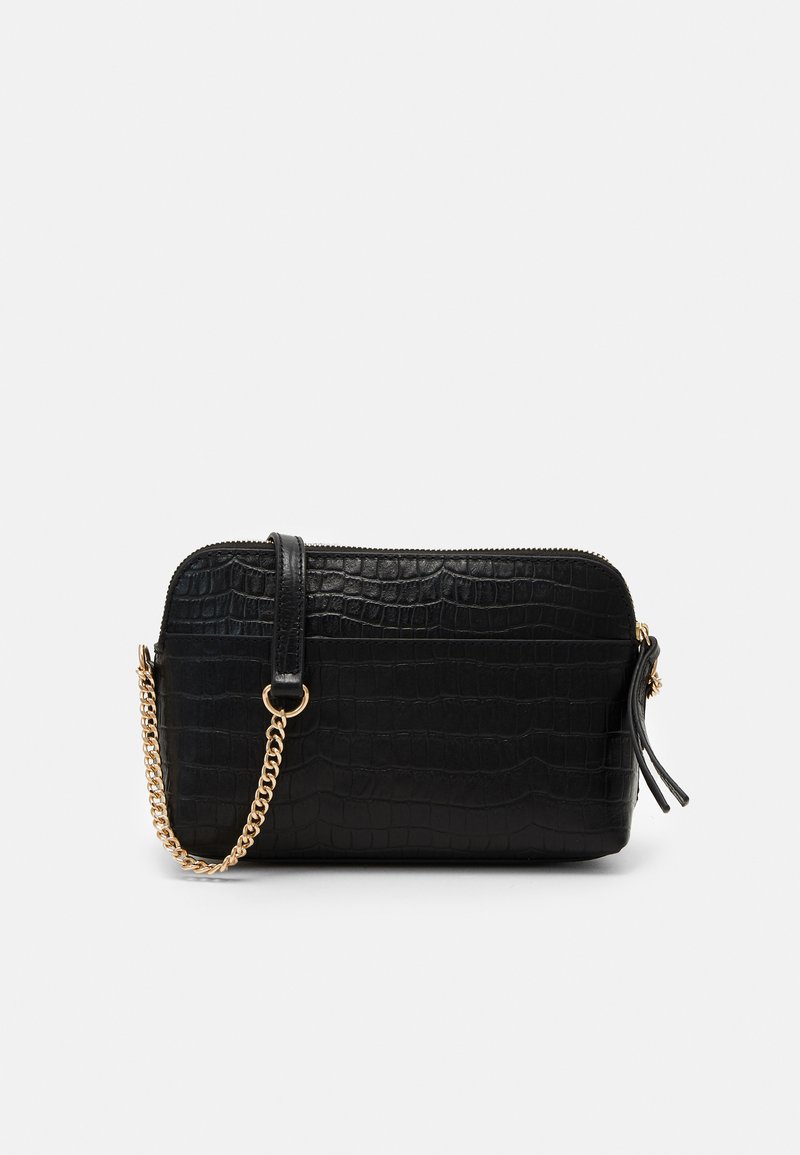 Zign LEATHER - Across body bag - black - Zalando.ie
