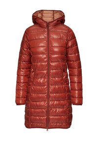 QS MIT KAPUZE - Winter coat - rostrot/dark red - Zalando
