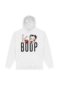 Henry Tiger BETTY BOOP LYING DOWN WINK - Mikina s kapucí - white/bílá ...