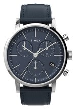 Timex MIDTOWN CHRONOGRAPH - Cronografo - Blue/blu - Zalando.it