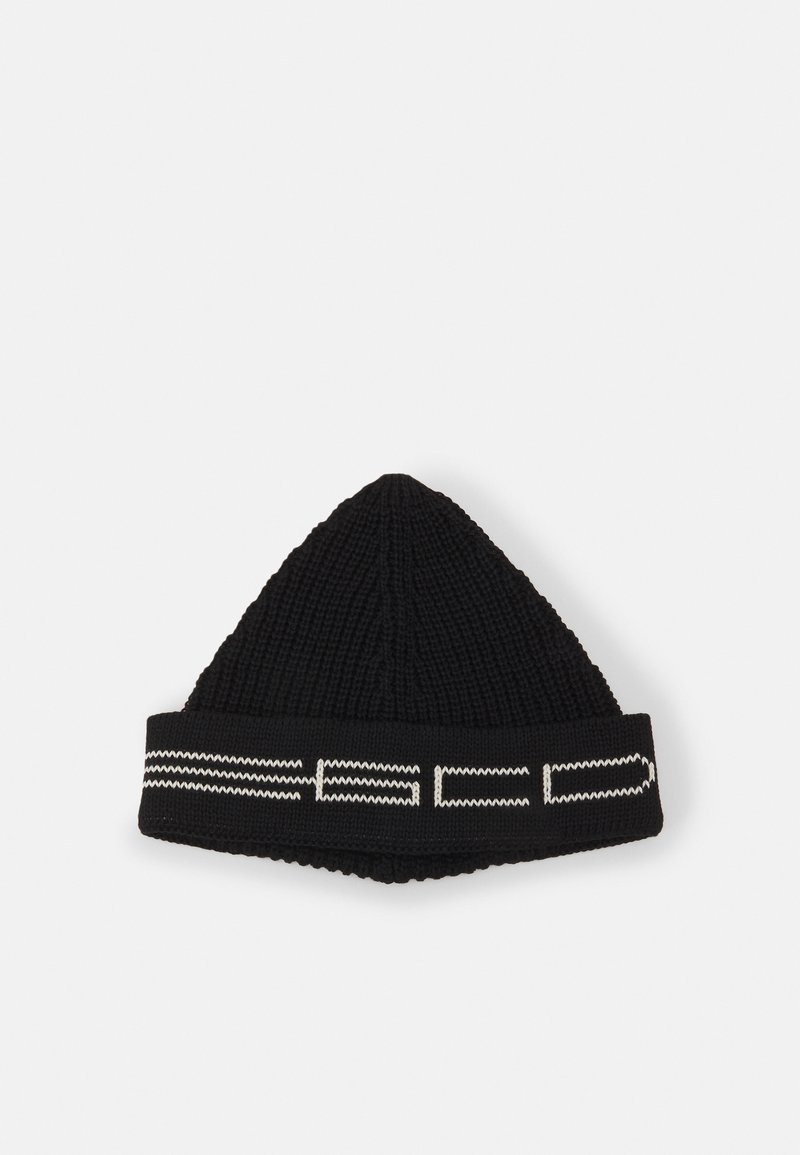 GCDS LOGO GIULY HAT UNISEX - Beanie - black - Zalando.ie