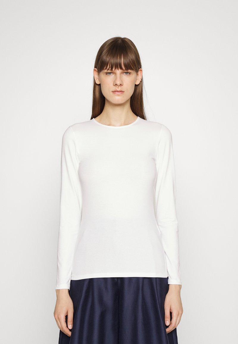 Filippa K Topper langermet - white/hvit - Zalando.no