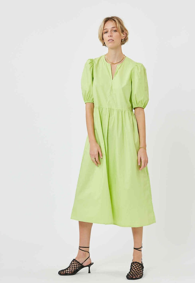 Minimum VILJANE - Day dress - lettuce green/green - Zalando.ie