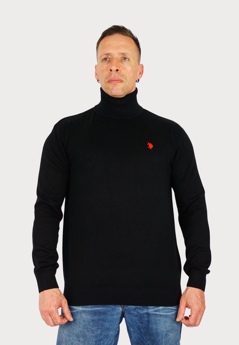 U.S. Polo Assn. Sweter/czarny - Zalando.pl