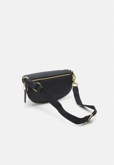 COACH POLISHED PEBBLE BETHANY BELT - Sac banane - black/noir - ZALANDO.FR