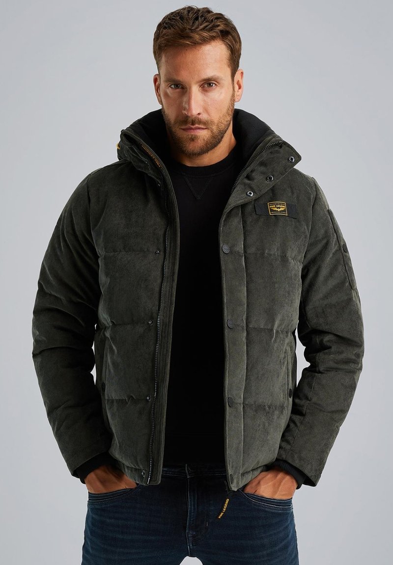 PME Legend GOBBLER - Winter jacket - beluga/dark green - Zalando